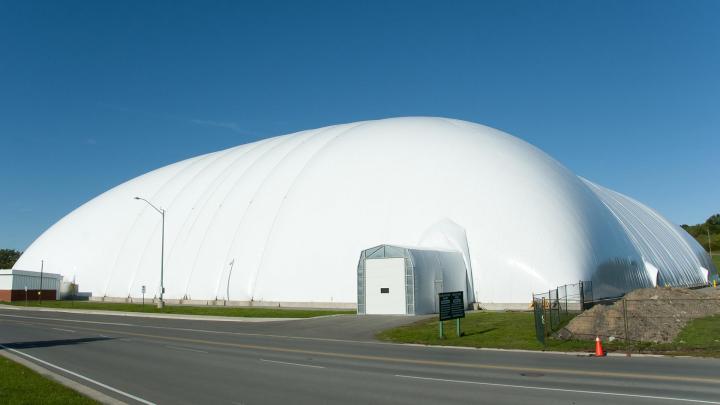 Inflatable industrial shelters for sale and rent Canada - INDUSTRIAL DOME